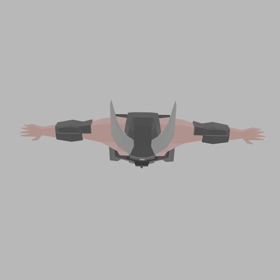 Low Poly Warrior Rigged 2 3D Model - TurboSquid 2169175