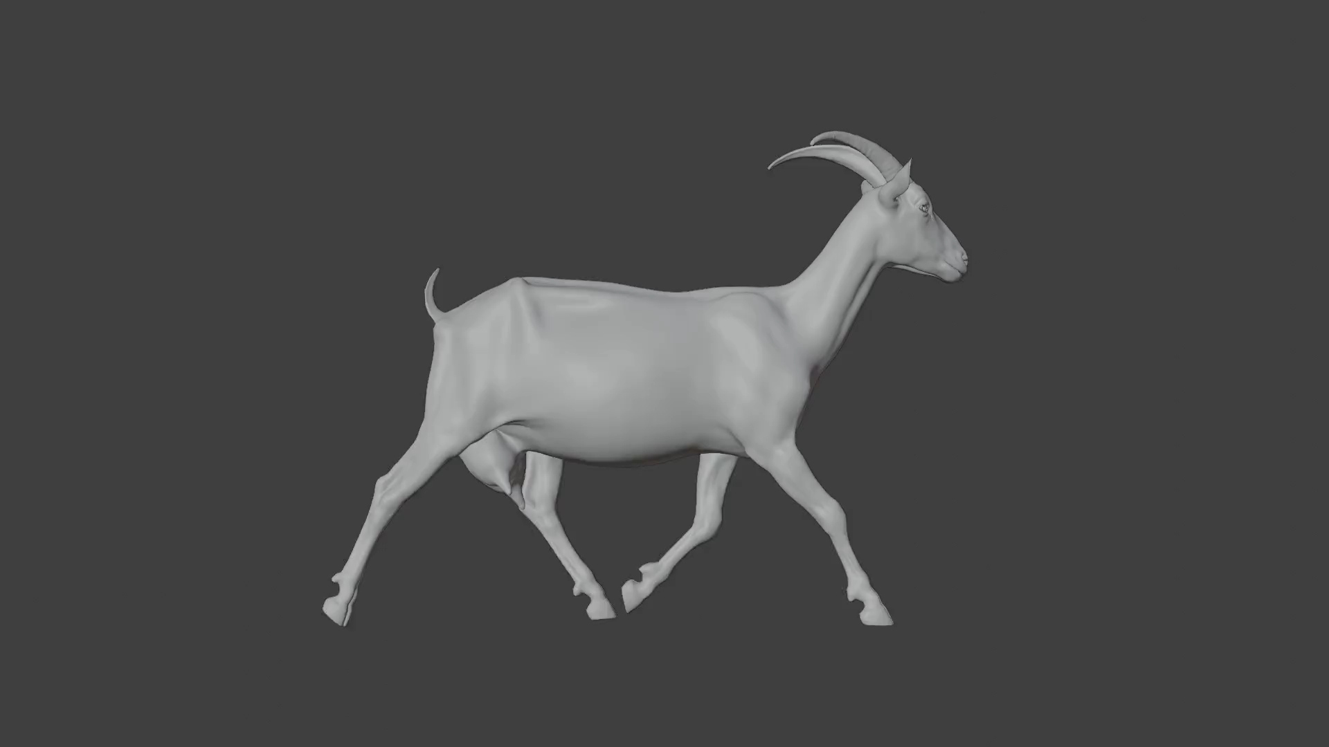 3D Model Goat 01 Animated - TurboSquid 2024543