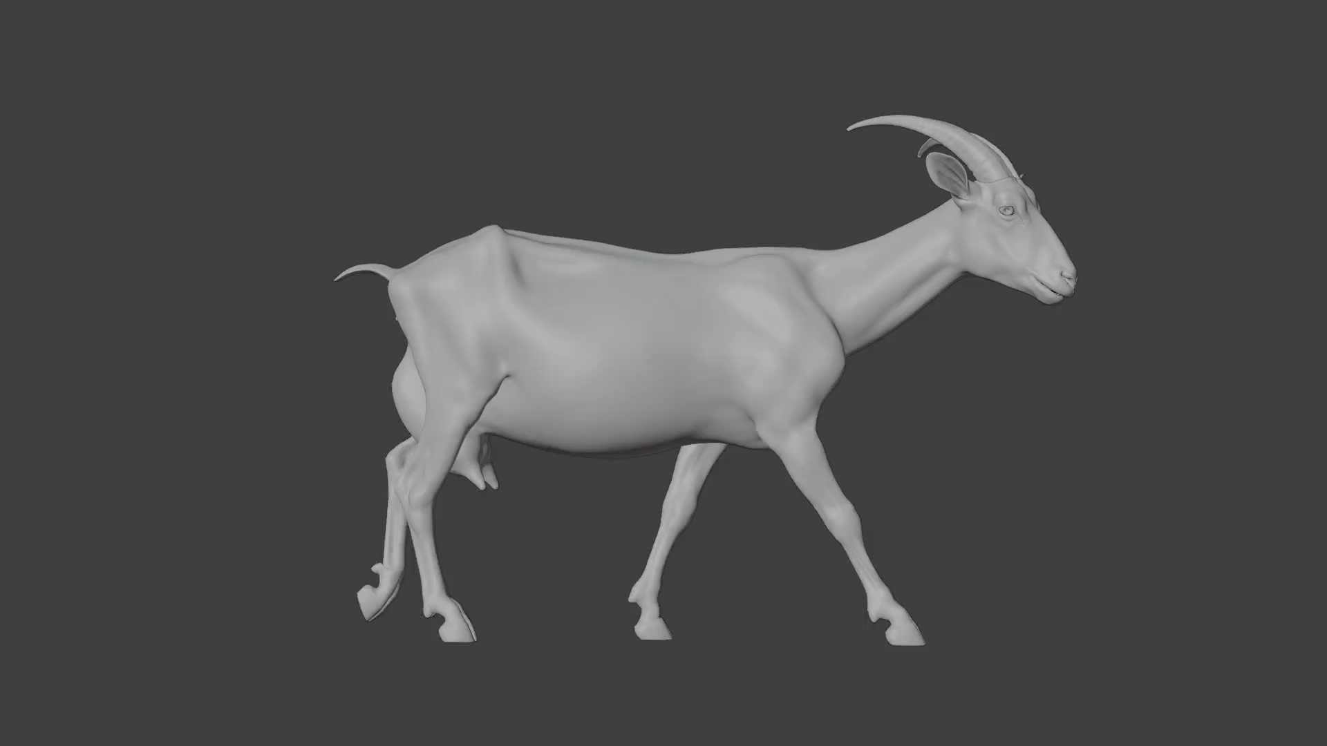 3D Model Goat 01 Animated - TurboSquid 2024543