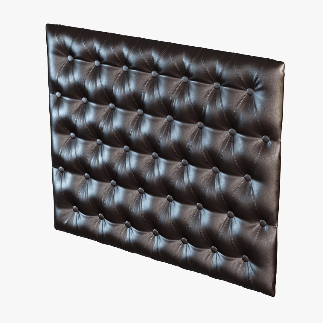 3d Wall Panel Capitone Model