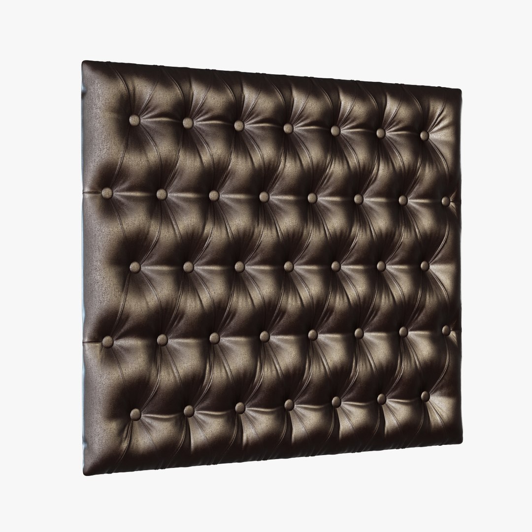 3d Wall Panel Capitone Model