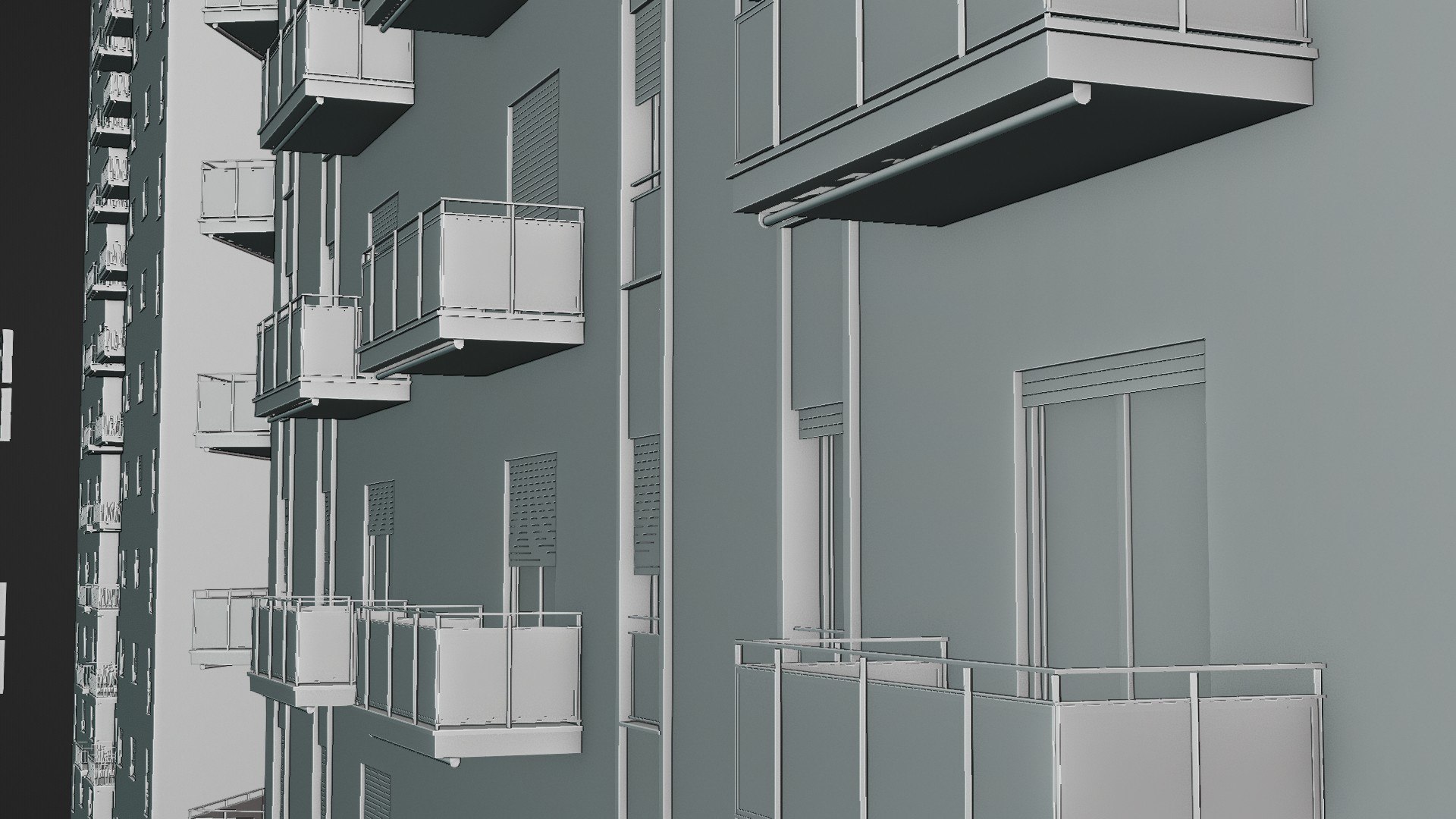 3D model Modular Residential Building Pack - TurboSquid 2114563