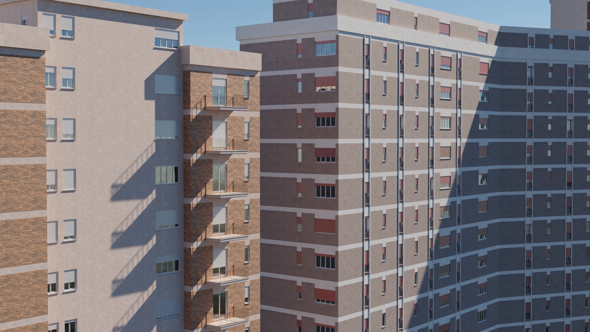3D Model Modular Residential Building Pack - TurboSquid 2114563