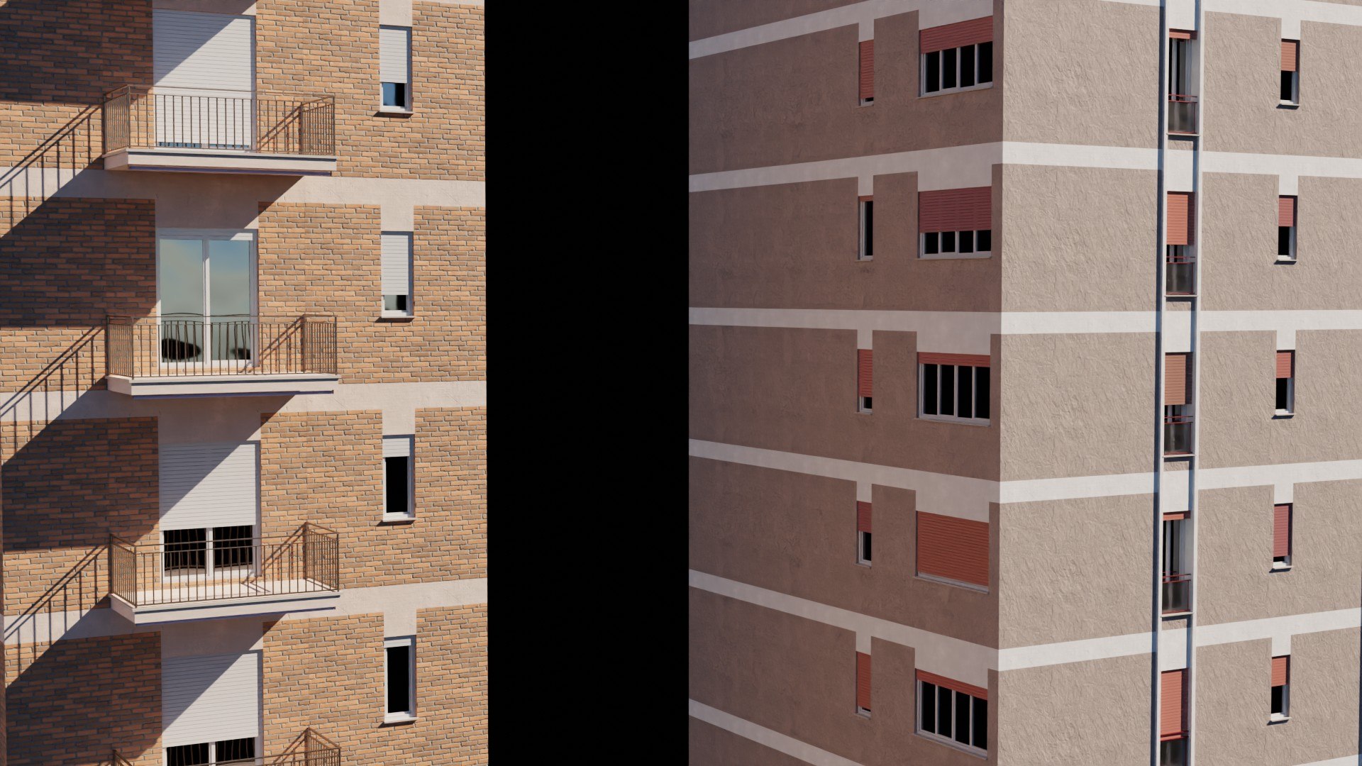 3D Model Modular Residential Building Pack - TurboSquid 2114563