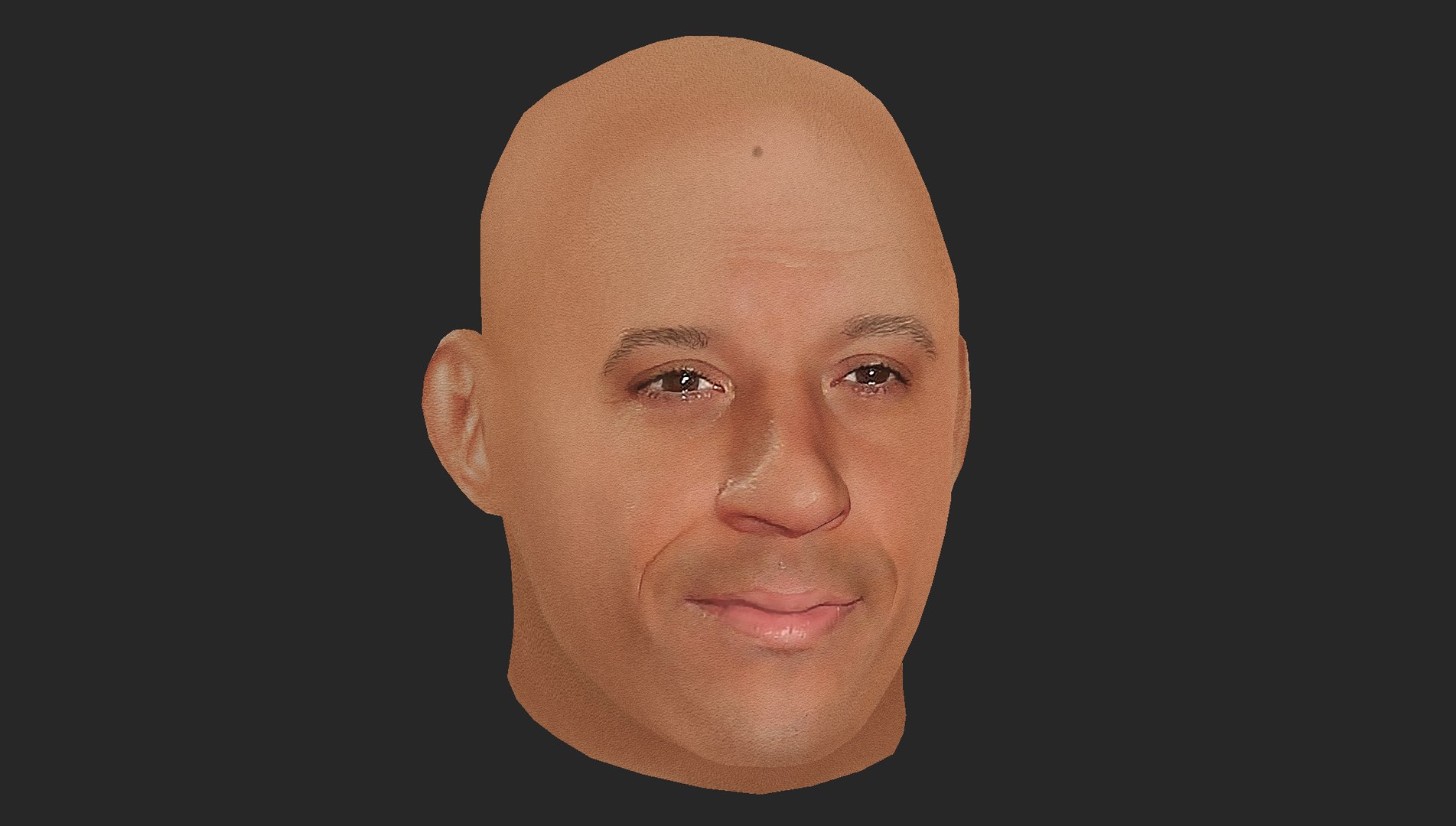 Vin Diesel Head - 3D - TurboSquid 1651369