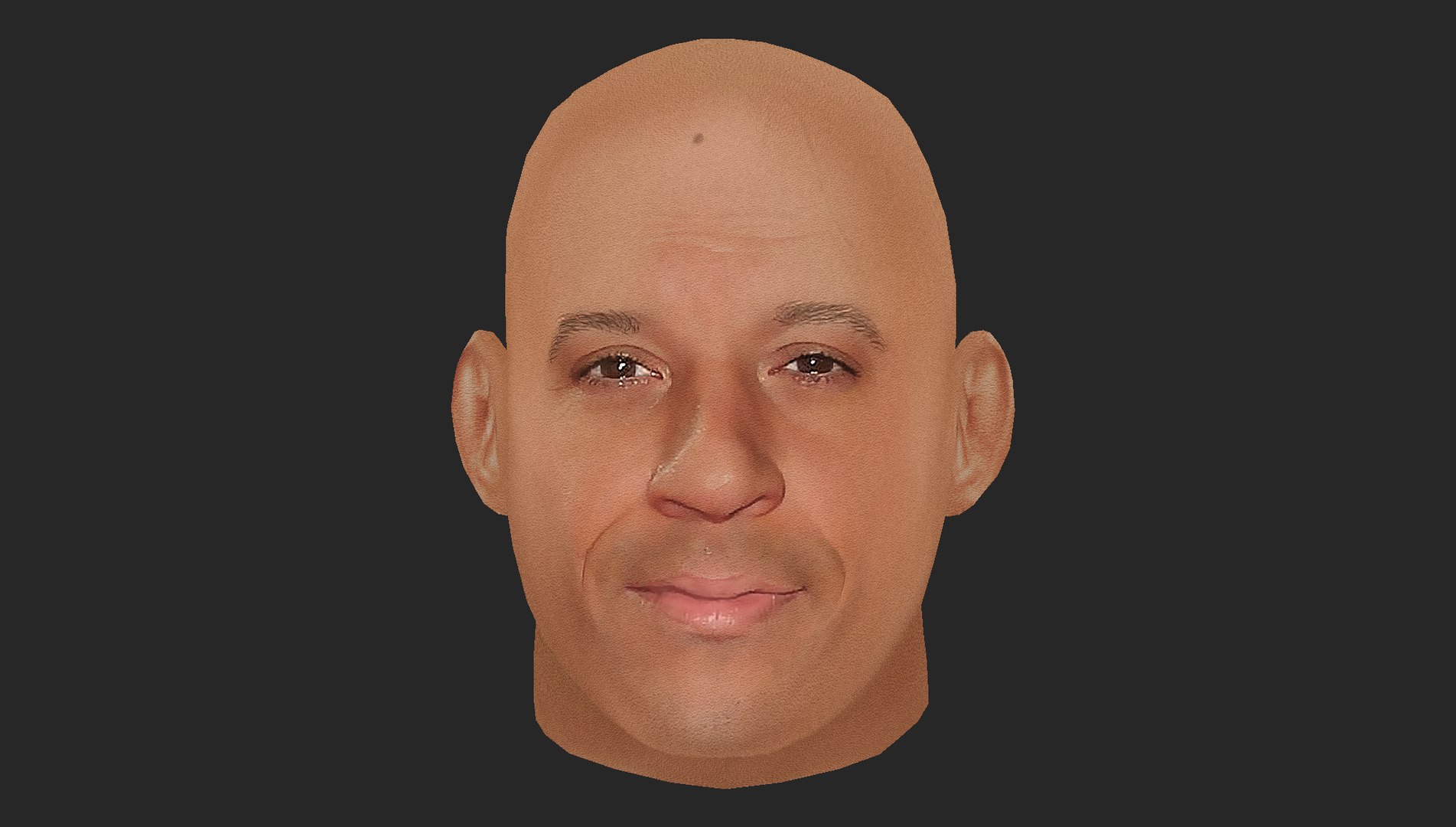 Vin Diesel Head - 3D - TurboSquid 1651369