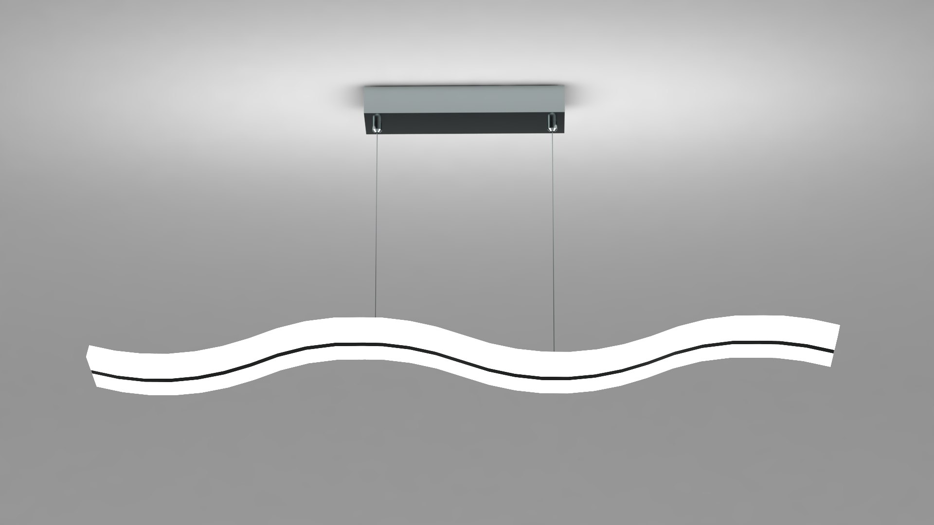 3D Suspension Lamp Wave - TurboSquid 2055590