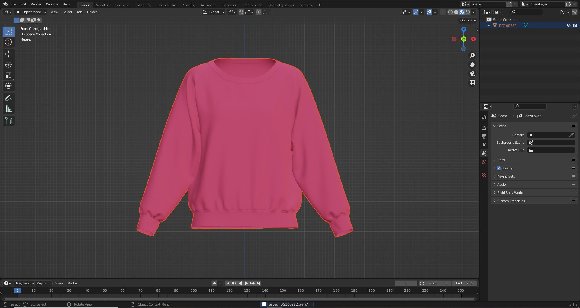 WOMEN SWEATSHIRTS 3D Model - TurboSquid 2106684