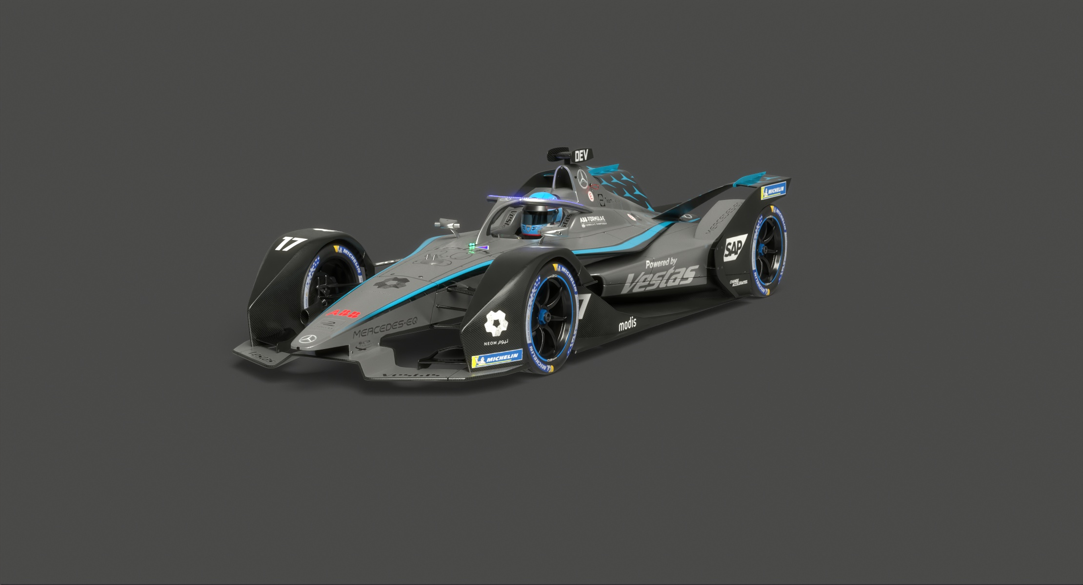 modelo 3d Equipo Mercedes-EQ Fórmula E Temporada 2021 2022 - TurboSquid ...