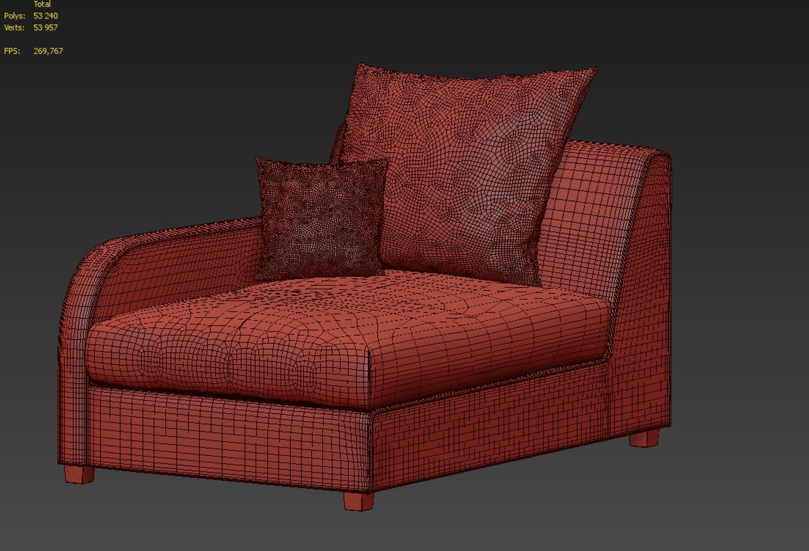 3D Channel Daybed - TurboSquid 1637702