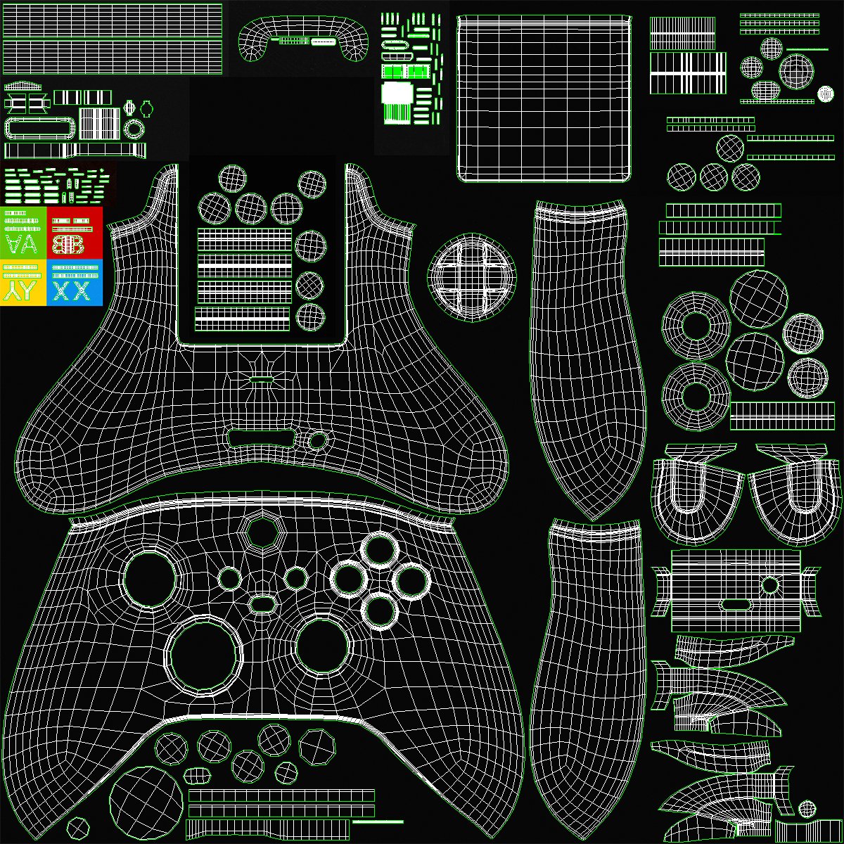 Xbox wireless controller series 3D model - TurboSquid 1625245