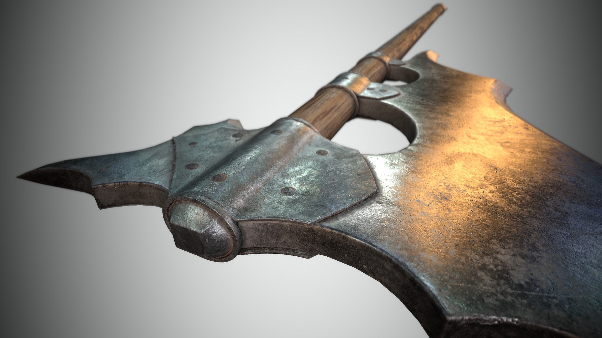 Battle Axe 3D model - TurboSquid 2157309