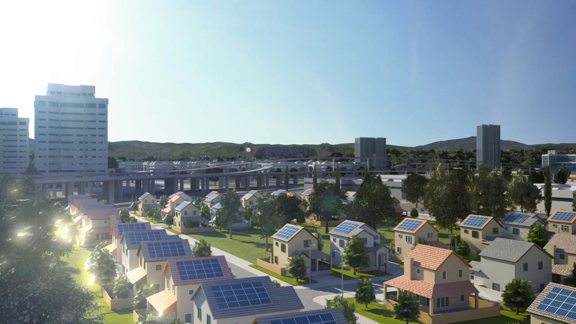 Freeway03 Suburbs 3D Model - TurboSquid 1902842