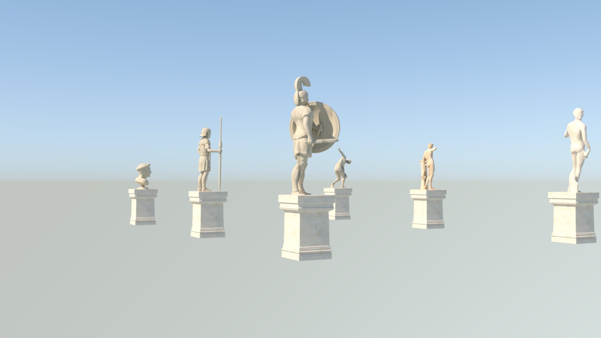 StatueS Model - TurboSquid 2142482