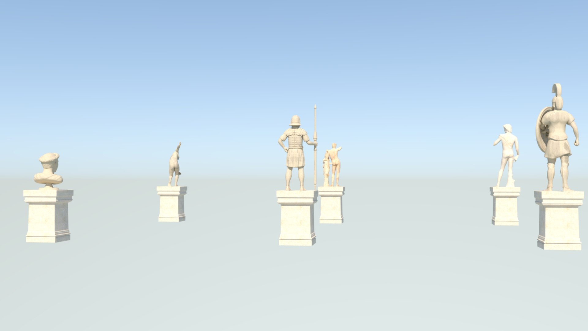 StatueS Model - TurboSquid 2142482