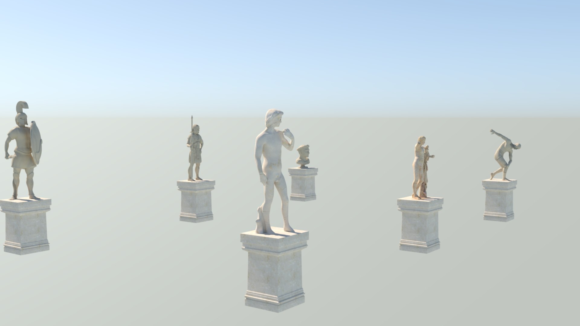 StatueS Model - TurboSquid 2142482