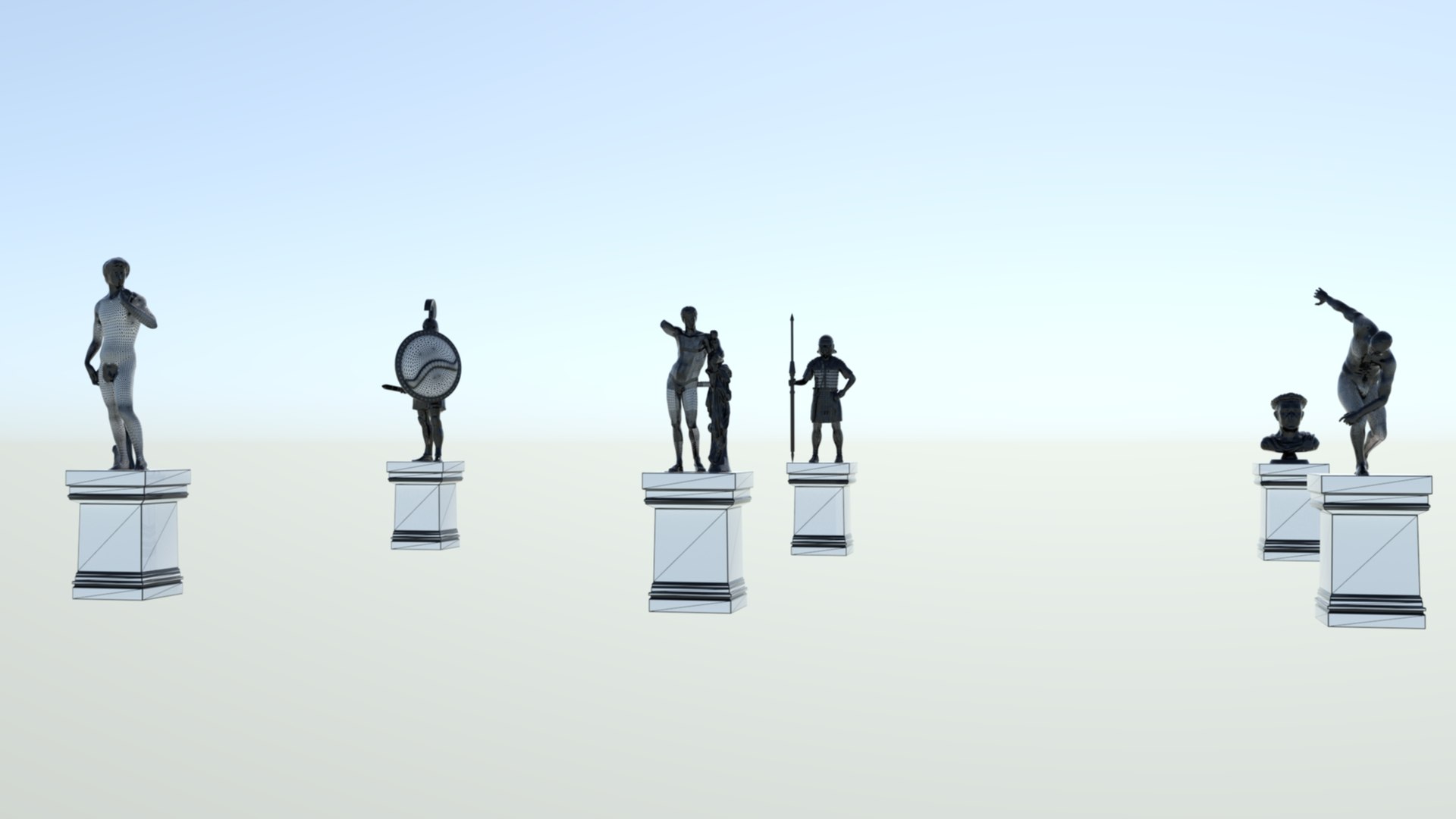 StatueS Model - TurboSquid 2142482