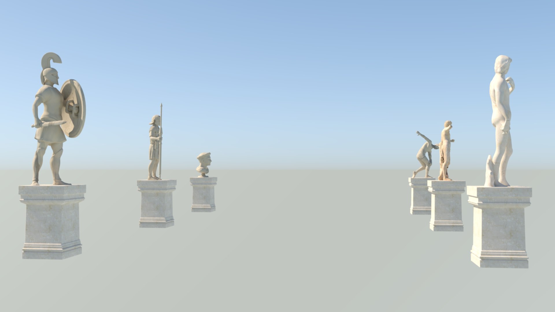 StatueS Model - TurboSquid 2142482