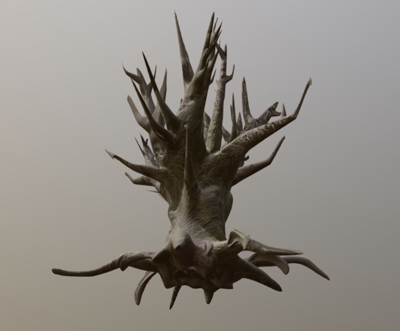 3D Old Scary Tree - TurboSquid 1414365