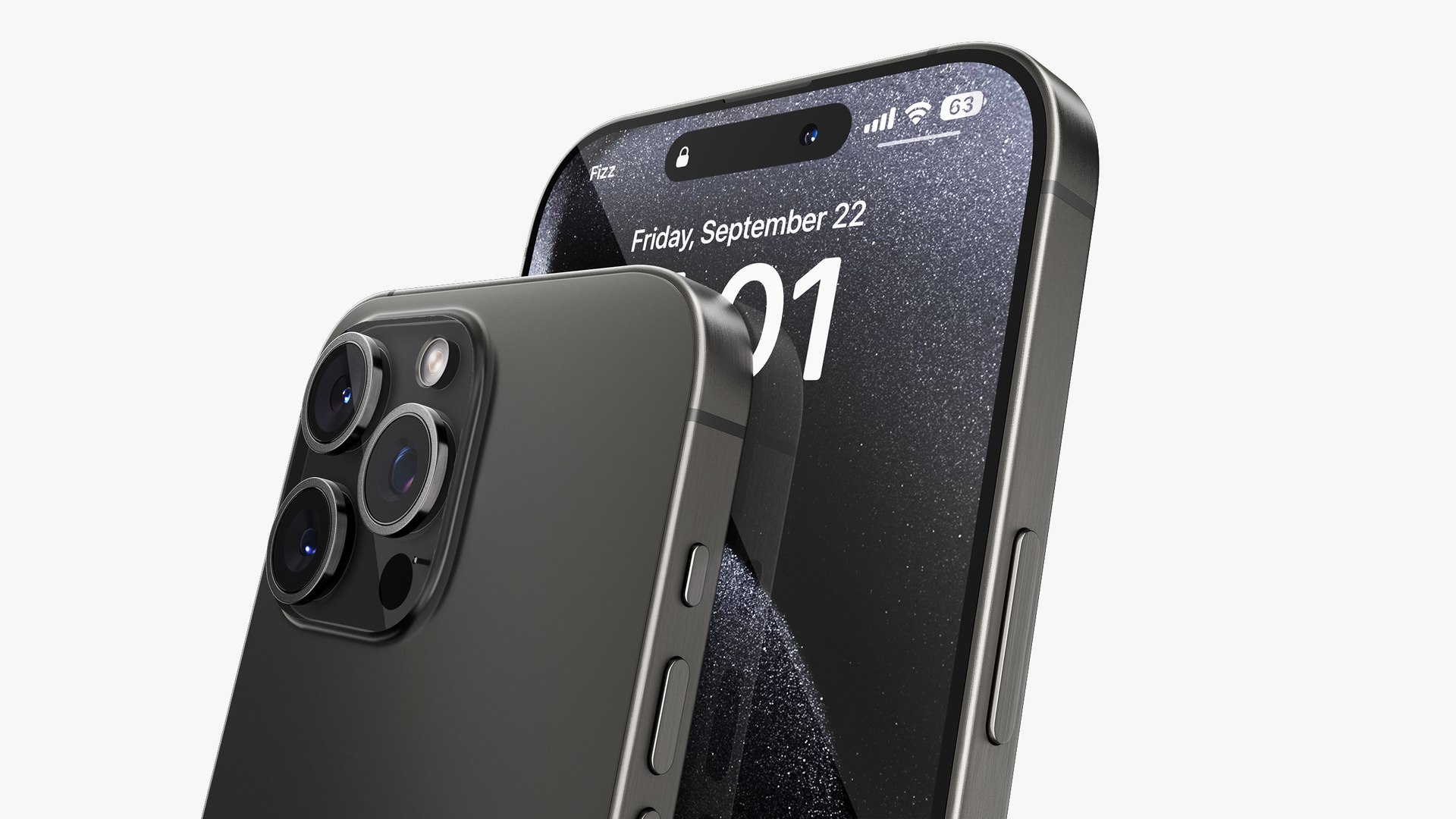 3D iPhone 15 Pro Max Collection - TurboSquid 2133415