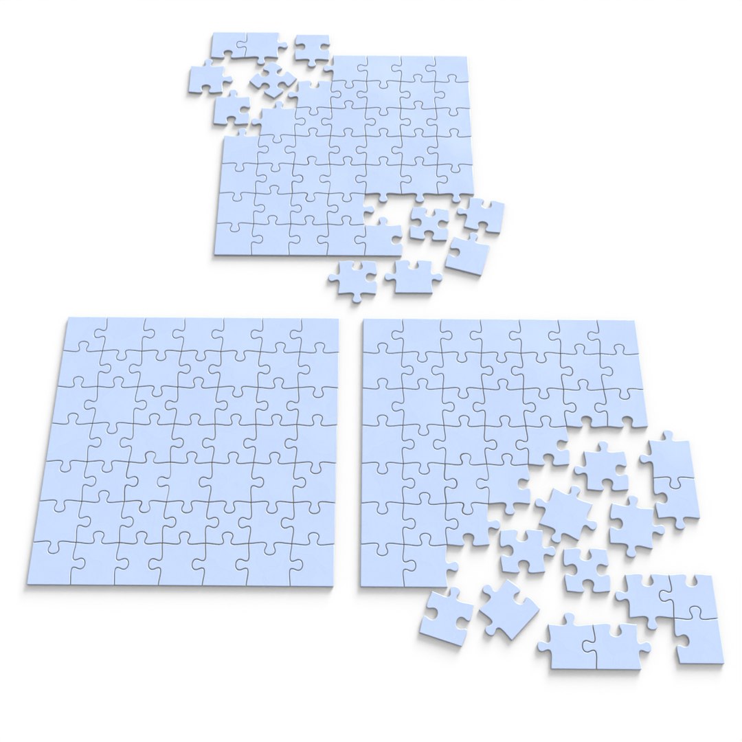 Puzzle 7x7 3D Model - TurboSquid 1524167