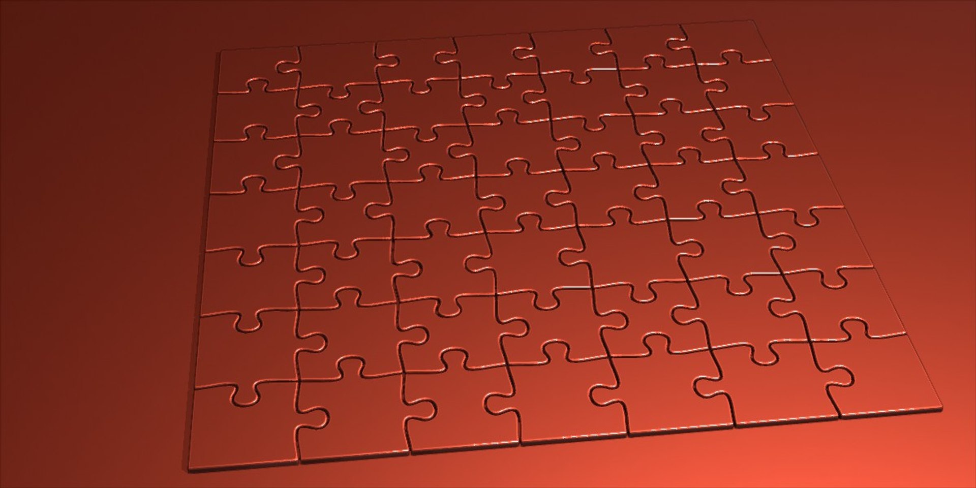 Puzzle 7x7 3D Model - TurboSquid 1524167