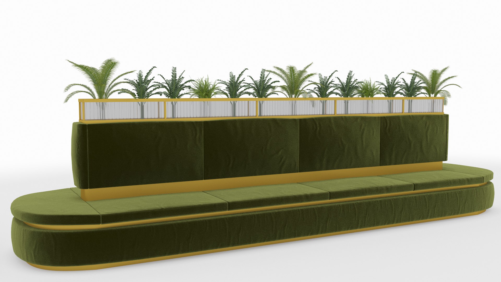 Booth Seating 3D - TurboSquid 1754579