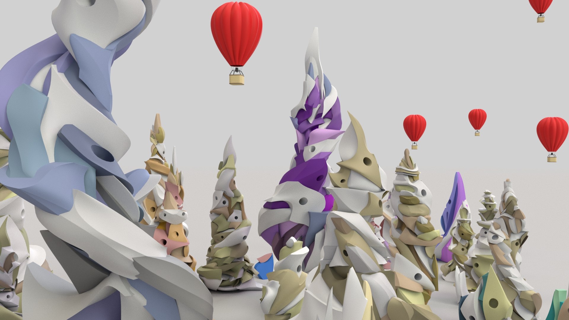3D Model Metaverse Fantasy Land X1 - TurboSquid 2081237