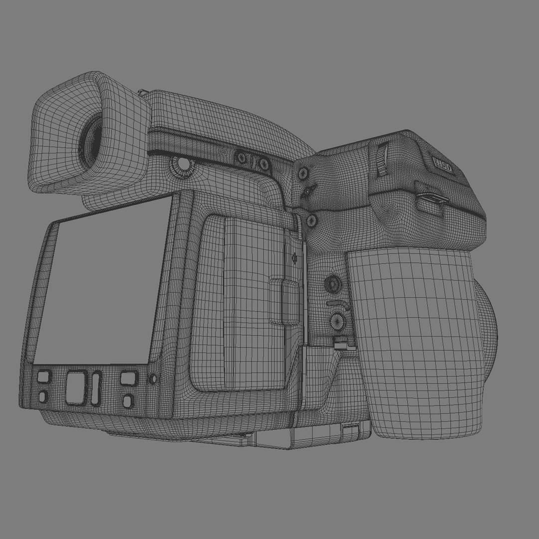 3d Model Photoreal Camera Hasselblad H5d