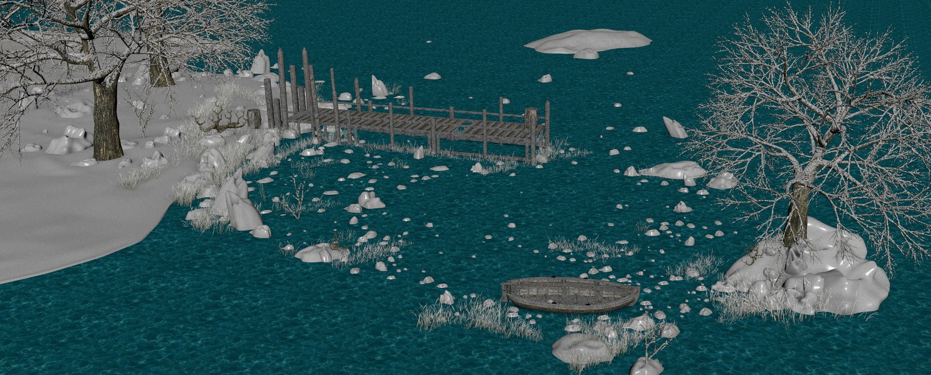 3D Winter Model - TurboSquid 1357824
