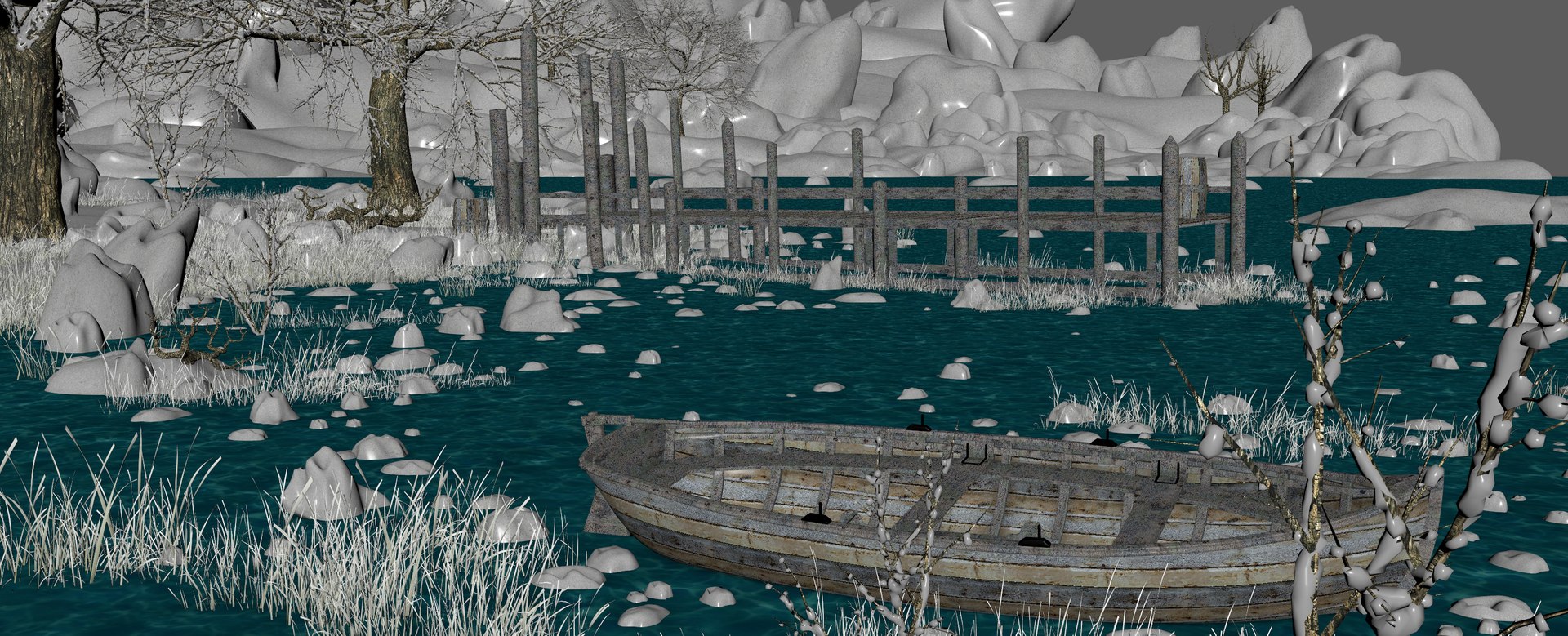 3D Winter Model - TurboSquid 1357824