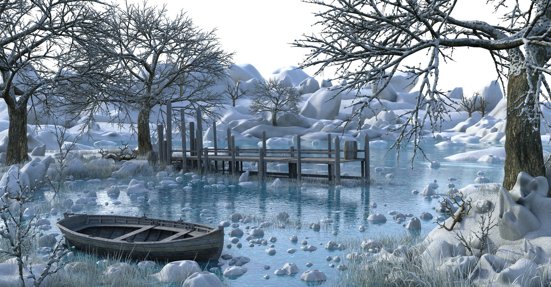 3D Winter Model - TurboSquid 1357824