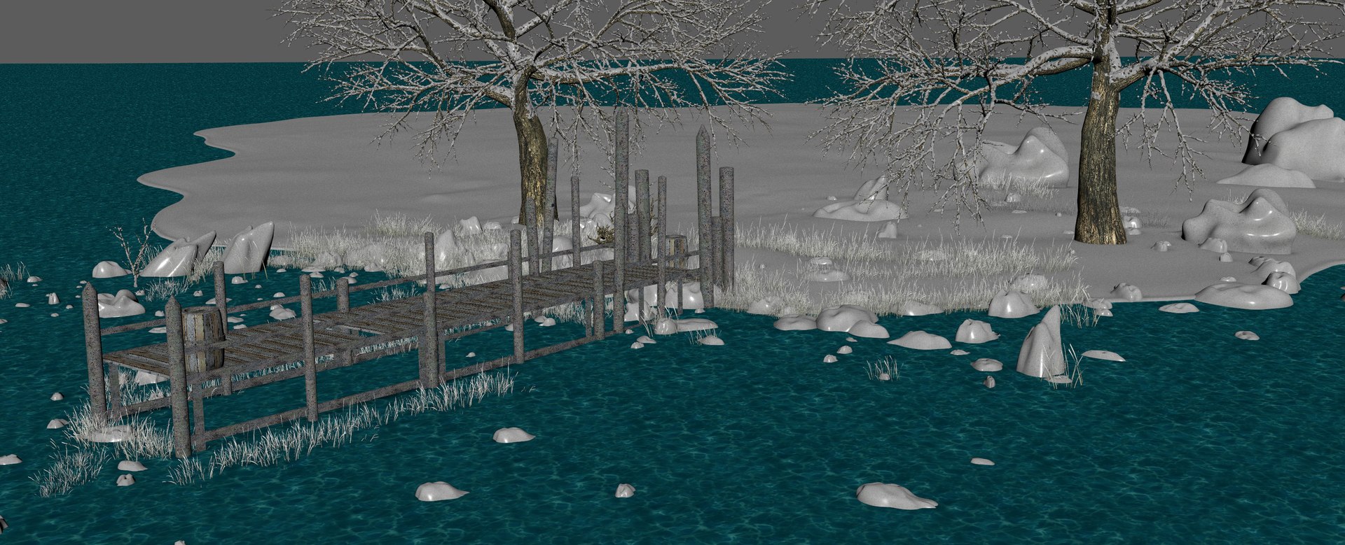 3D Winter Model - TurboSquid 1357824