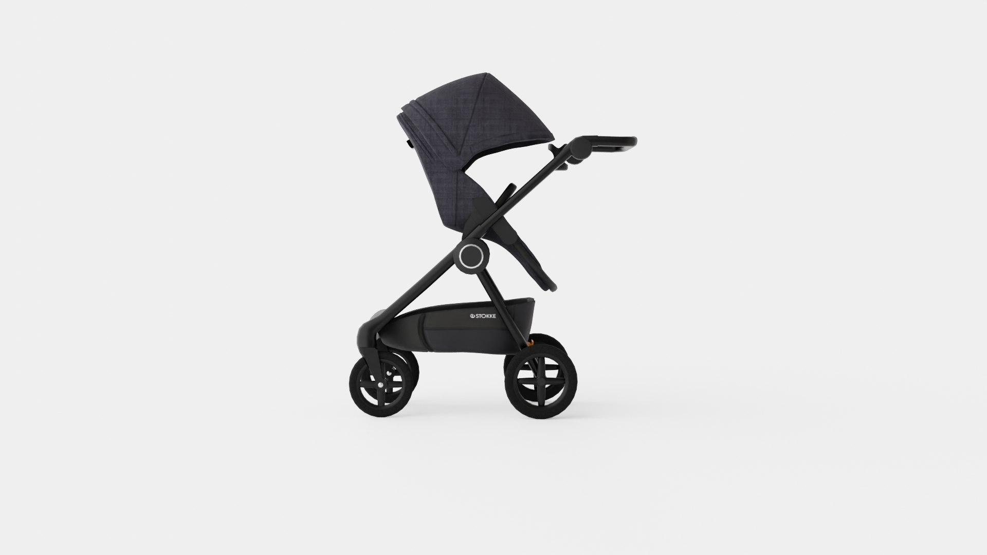 Stokke Beat Black Melange 3D Model - TurboSquid 2243909