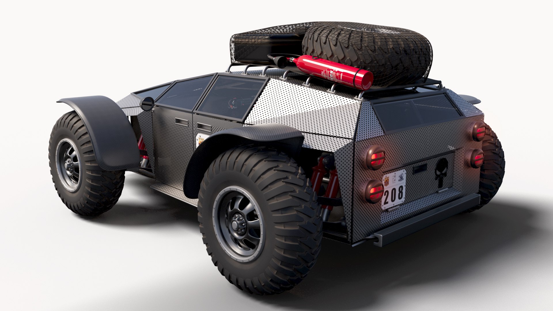 3D Desert Car - TurboSquid 2204403