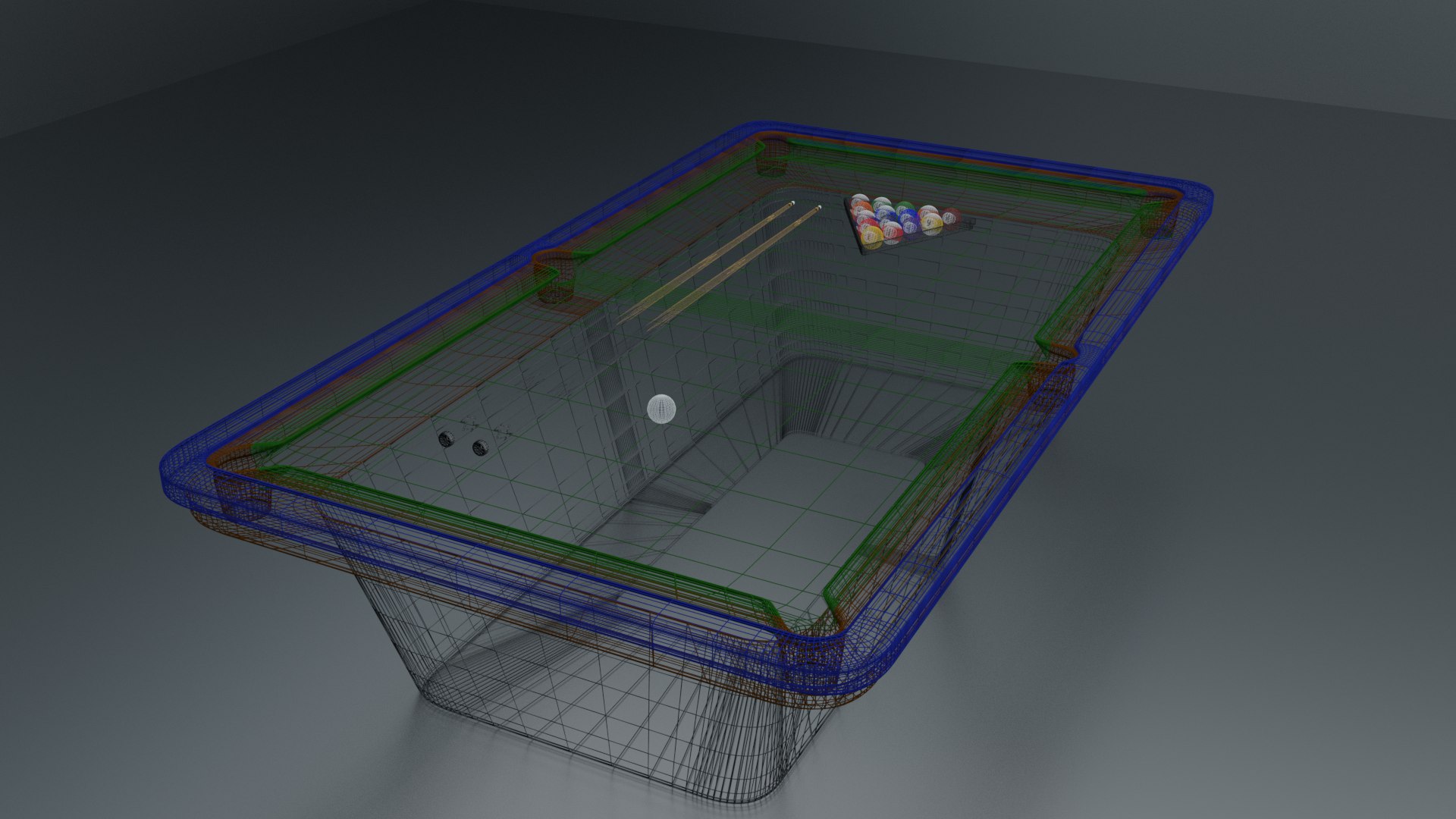3D Billiard Ar Table - TurboSquid 1501634