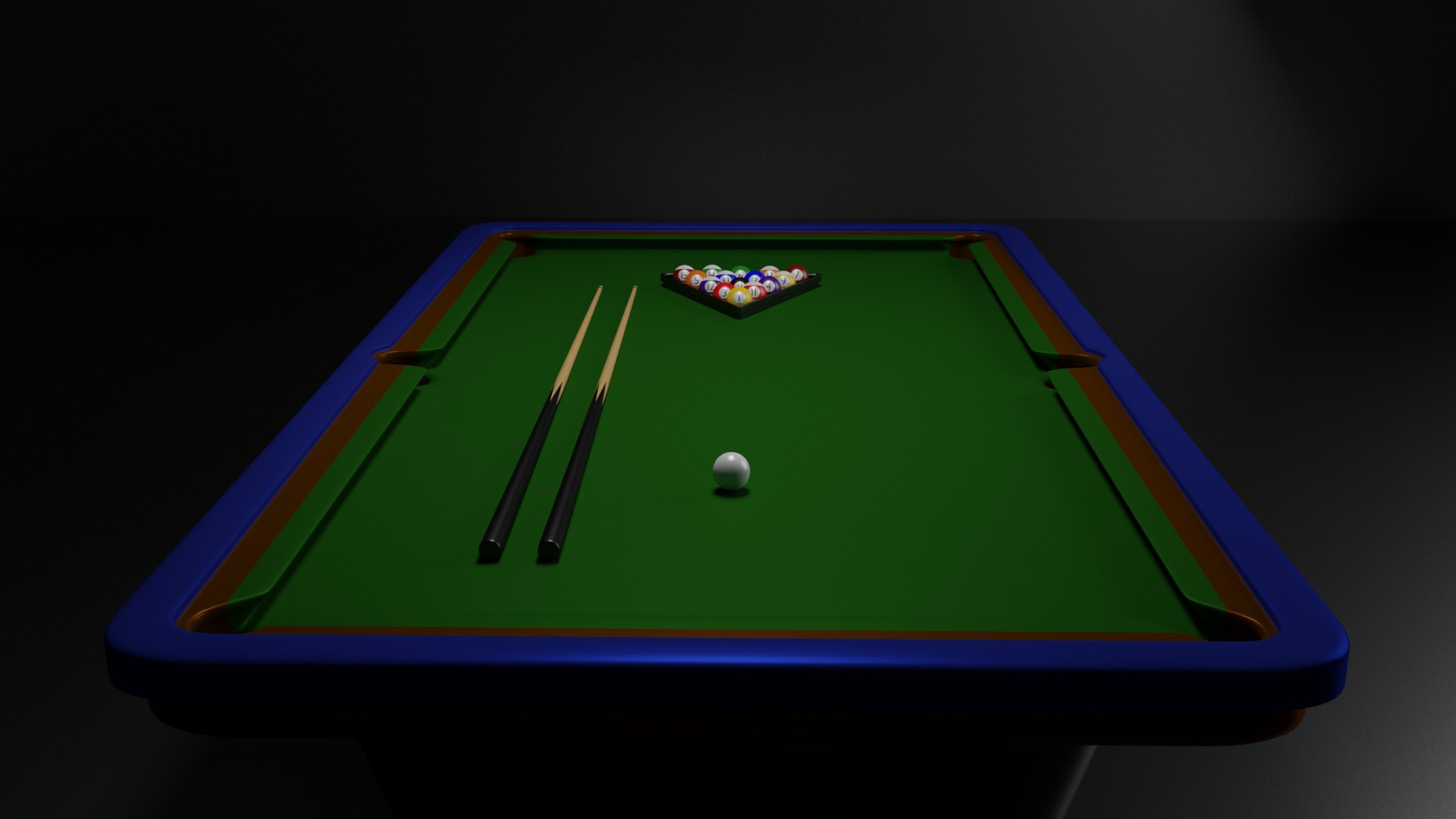 3D Billiard Ar Table - TurboSquid 1501634