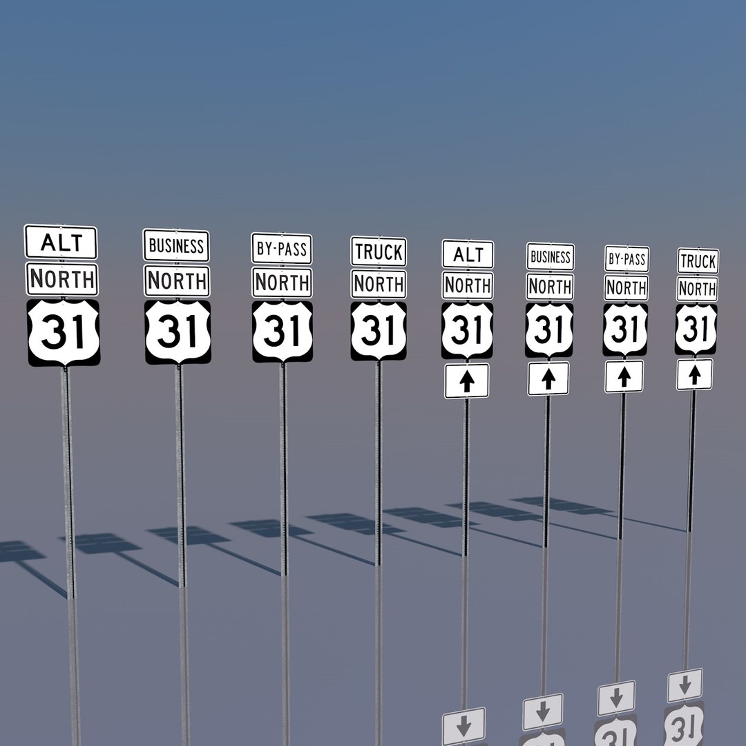 3d model u s highway 31