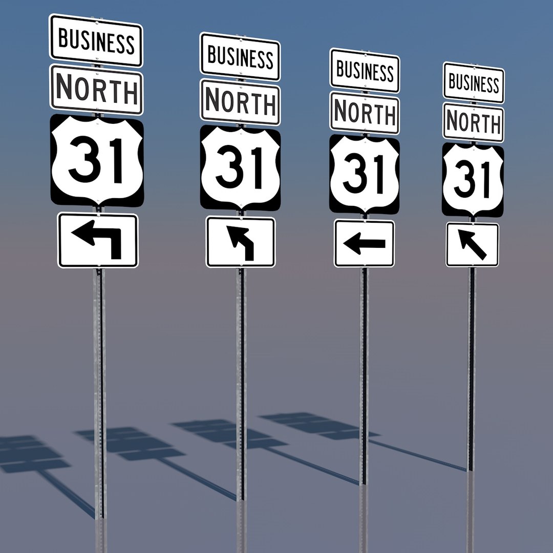 3d Model U S Highway 31