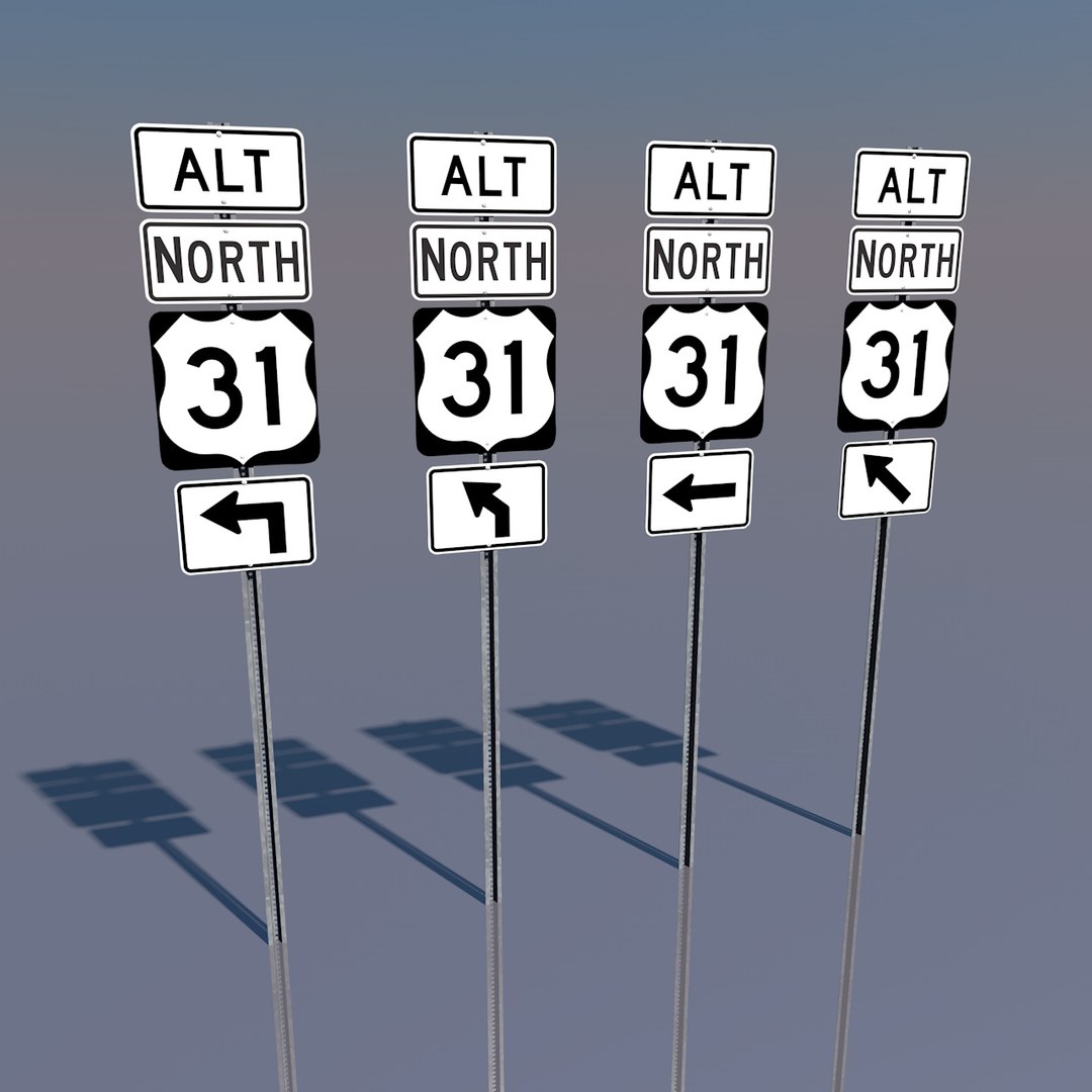 3d Model U S Highway 31