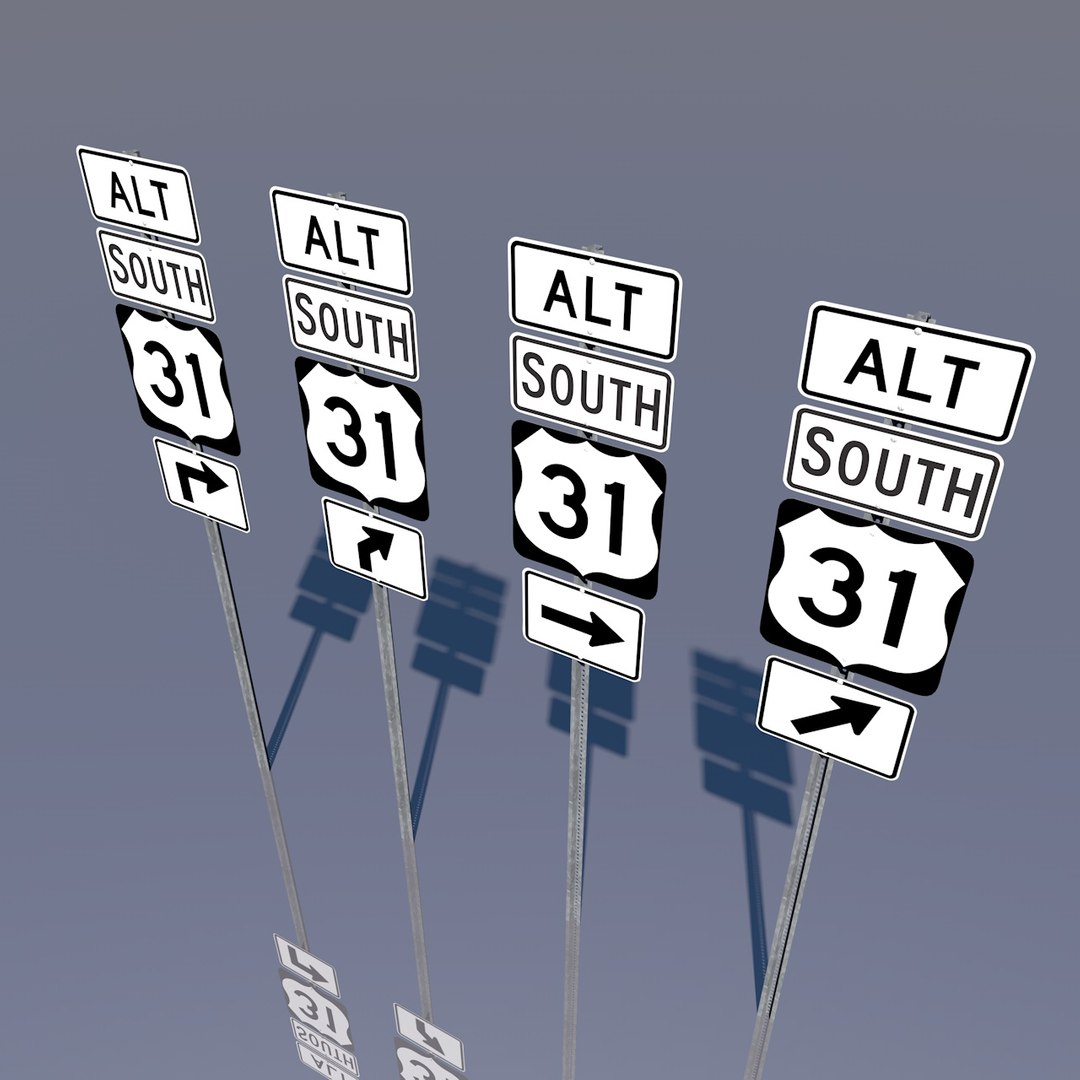 3d Model U S Highway 31