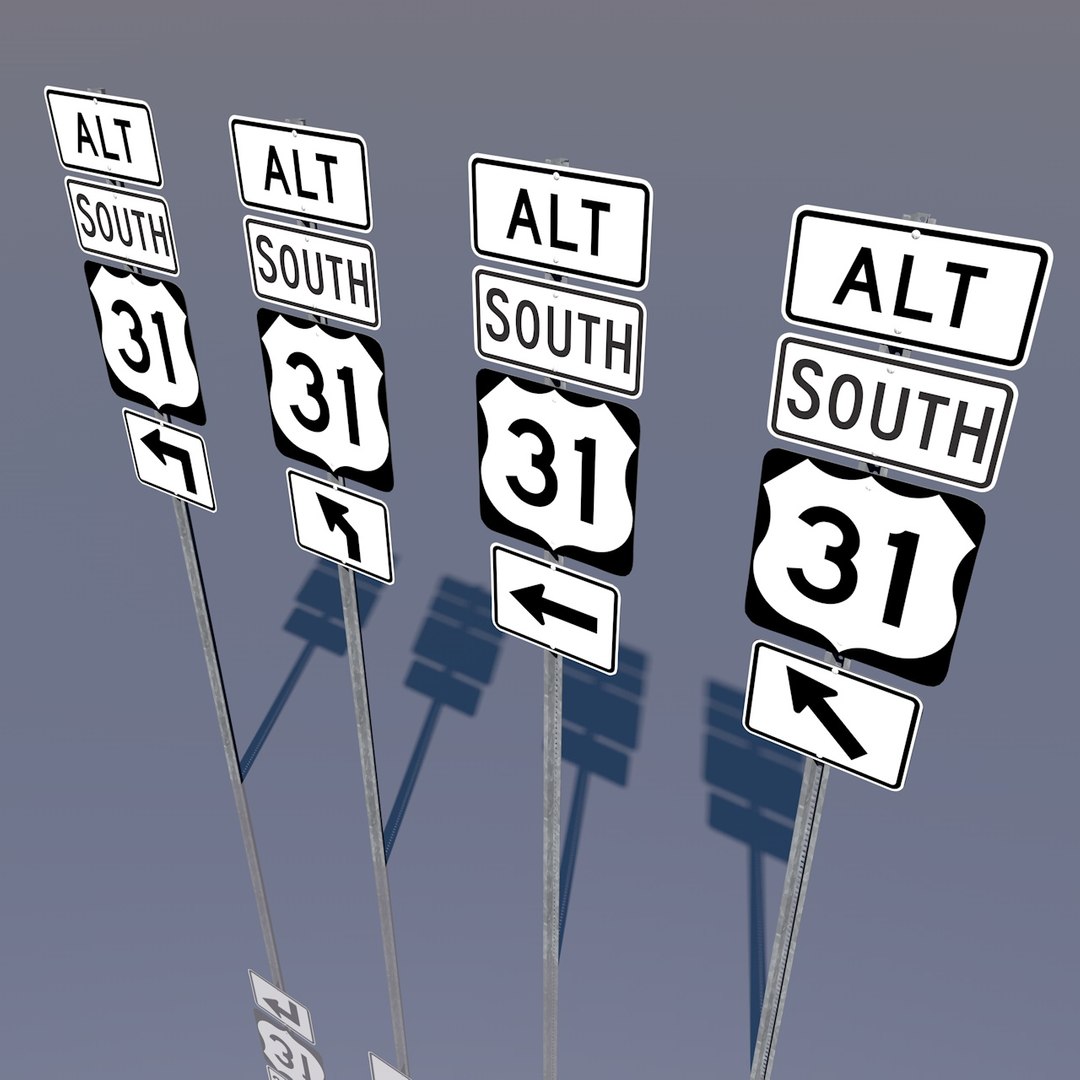 3d Model U S Highway 31