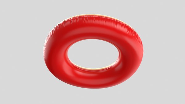 3D Inflatable Rainbow Ring model - TurboSquid 1761387