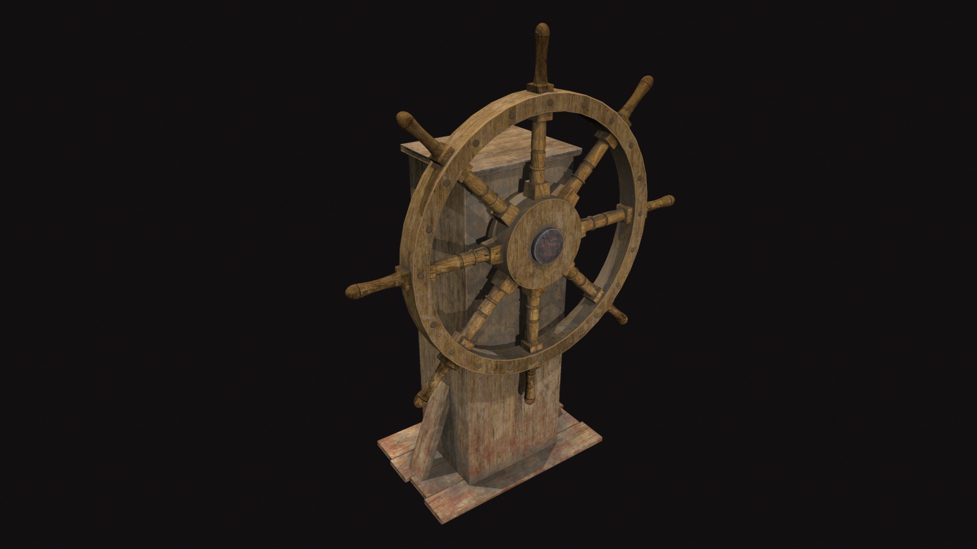 3D Medieval Wheel Model - TurboSquid 2318367