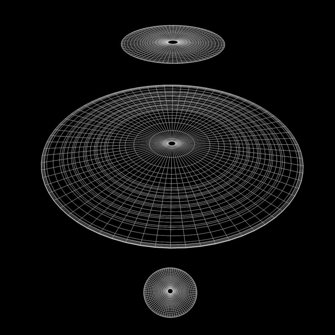 3d Model Vinyl Disc V 2