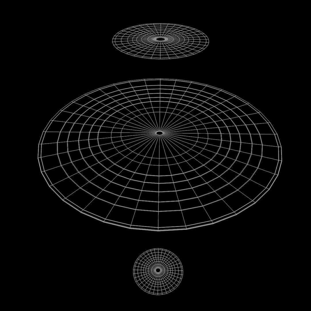 3d Model Vinyl Disc V 2