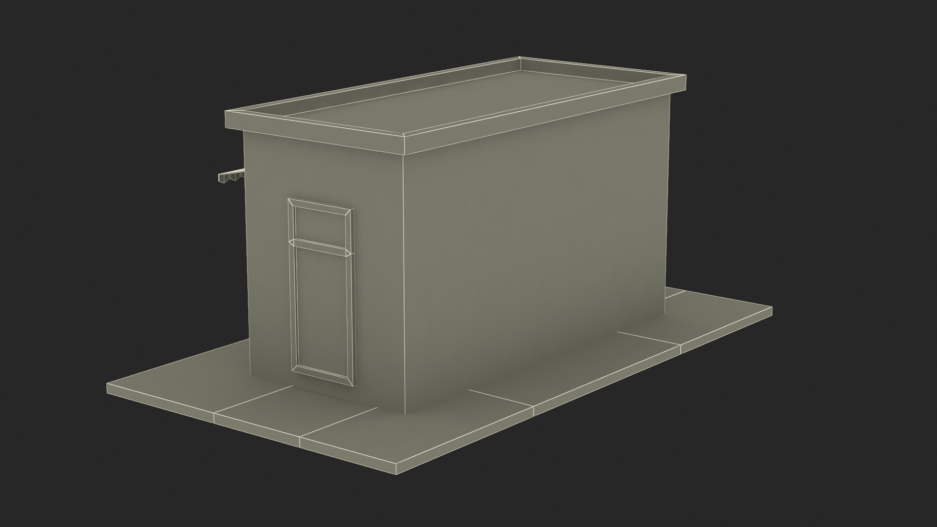 Low Poly Small Shop Building 3D - TurboSquid 2418903