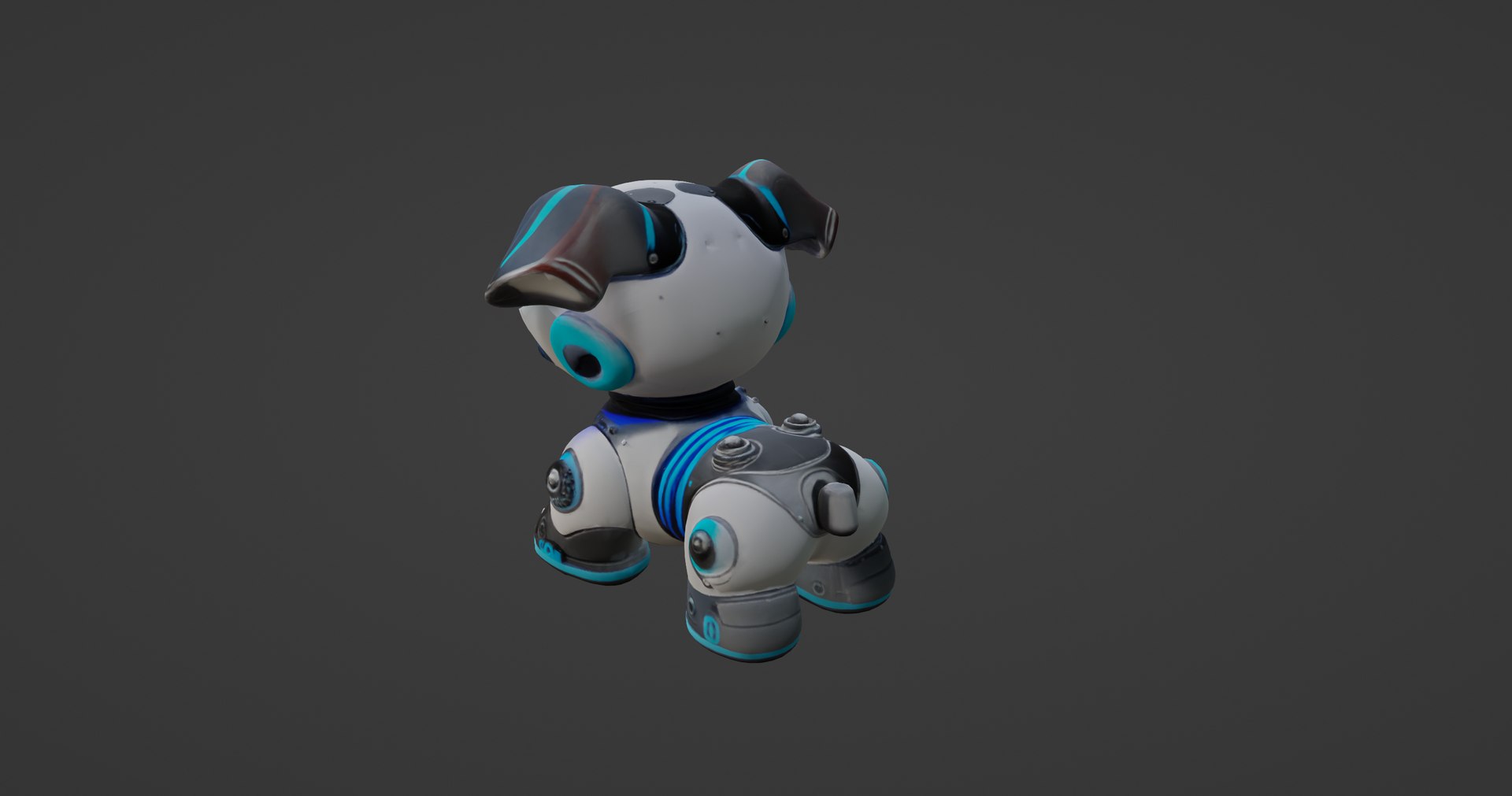 Stylized Robotic Pet Dog 3D Model - TurboSquid 2342786