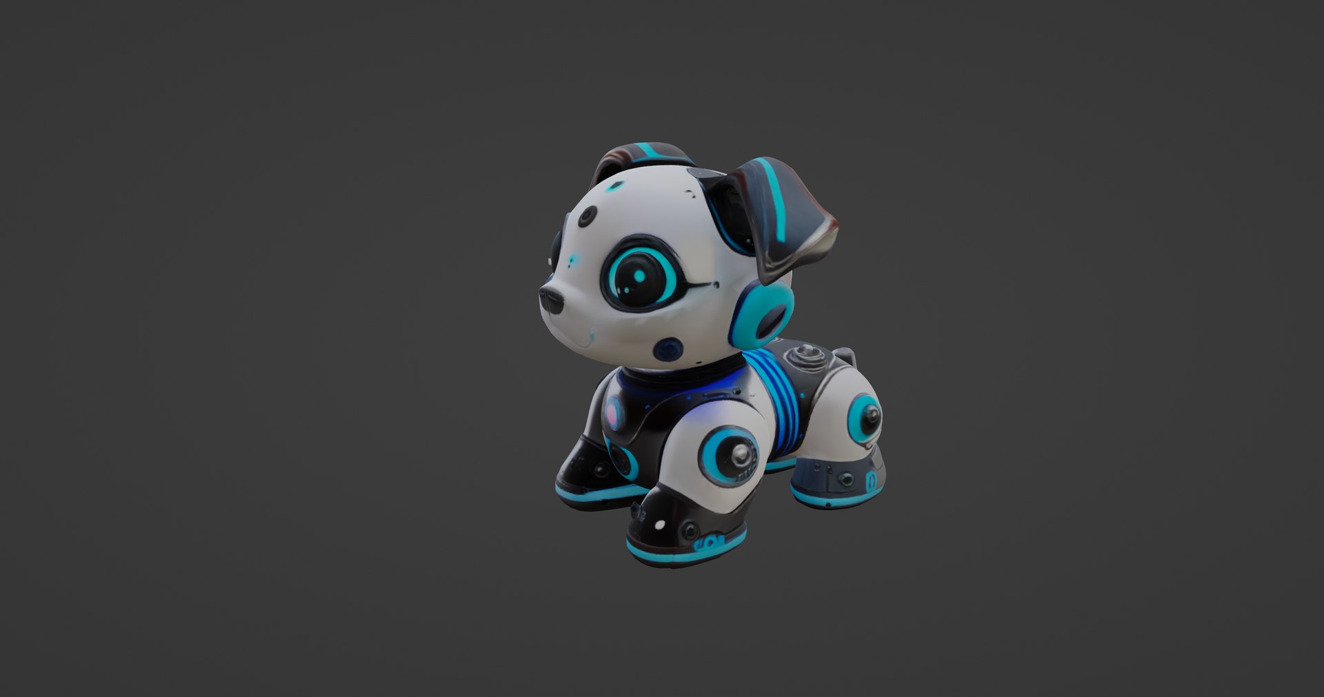Stylized Robotic Pet Dog 3D Model - TurboSquid 2342786