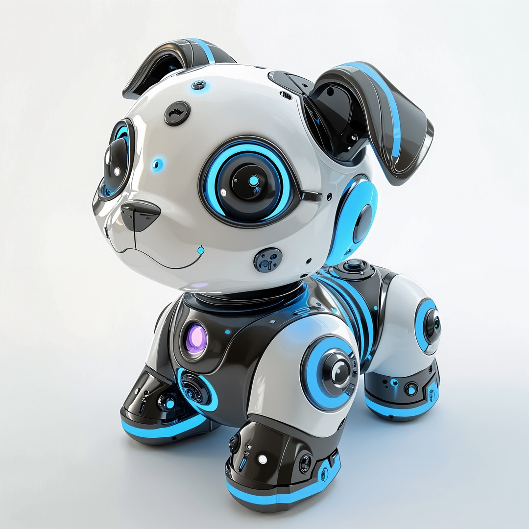 Stylized Robotic Pet Dog 3D Model - TurboSquid 2342786